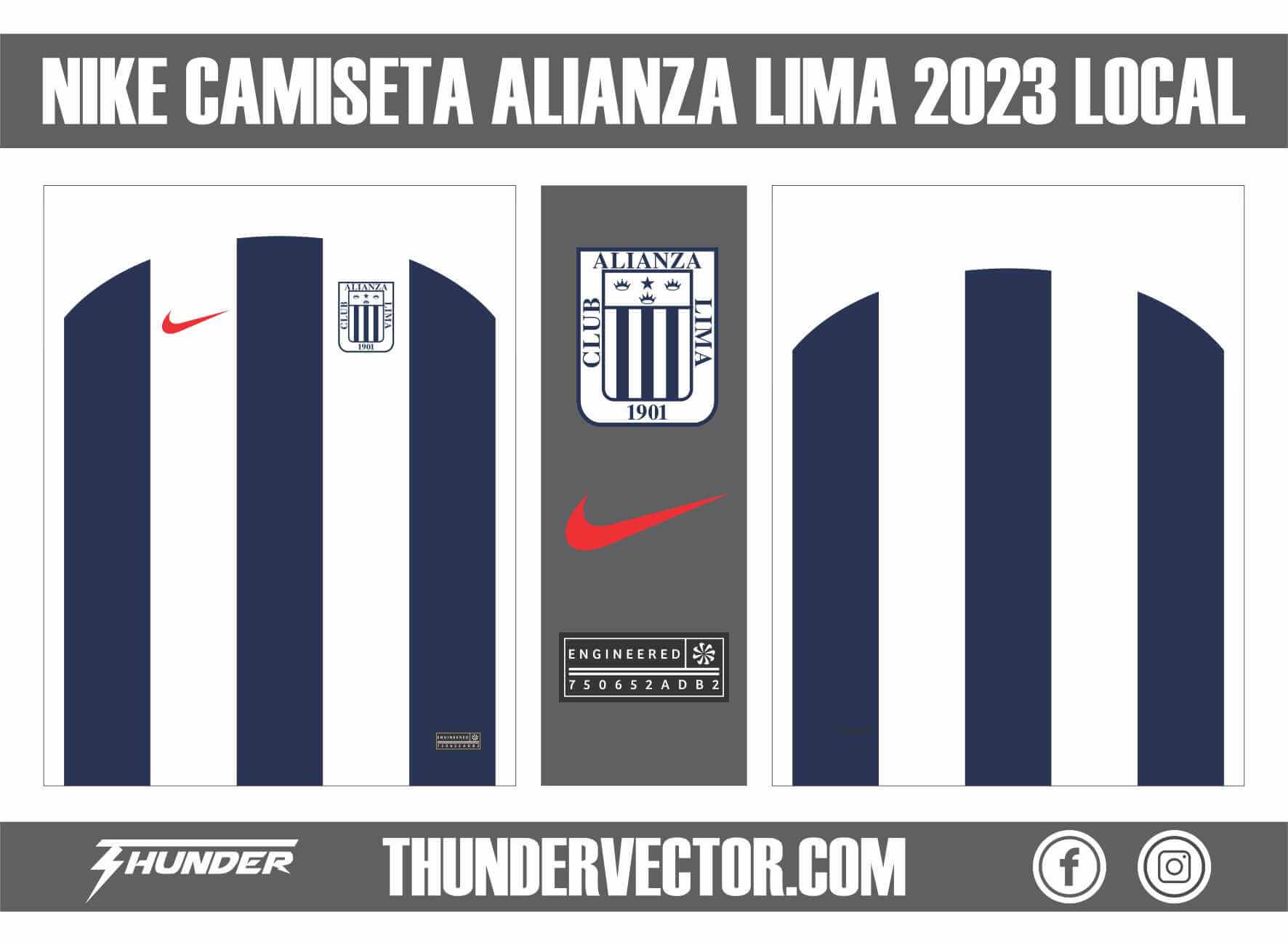 Nike Camiseta Alianza Lima 2023 Local