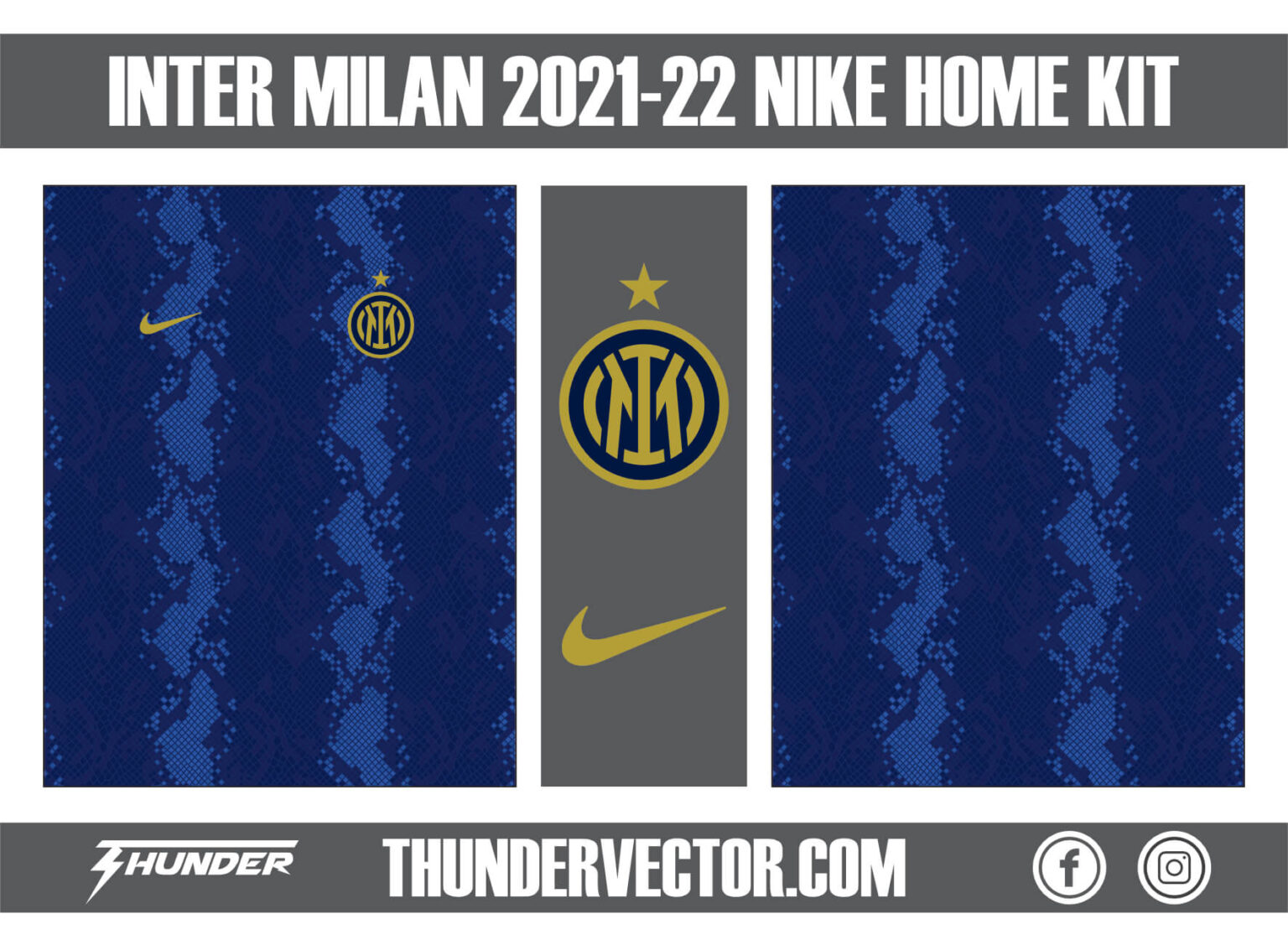 Inter Milan 2021-22 Nike Home Kit
