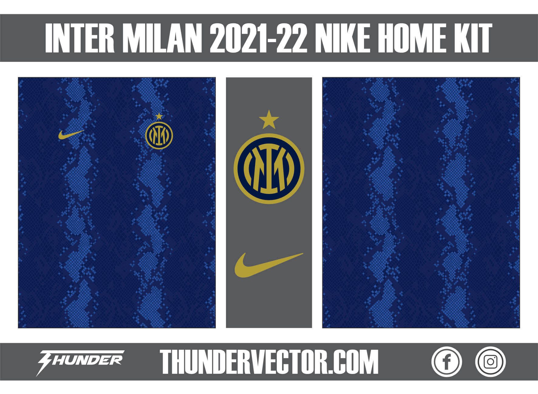 Inter Milan 2021-22 Nike Home Kit