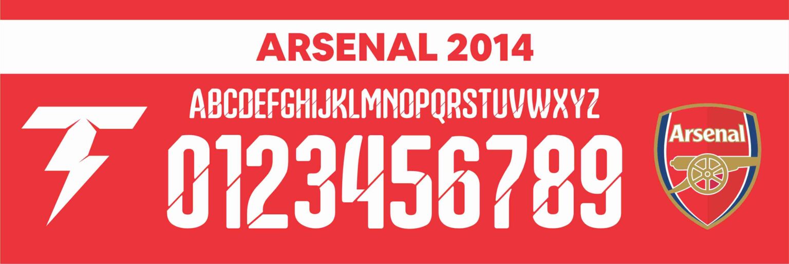 Font Arsenal 2014