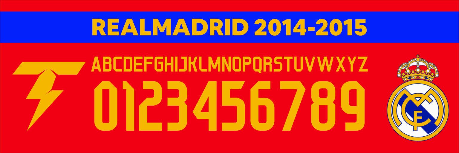 Font Real madrid 2014-2015